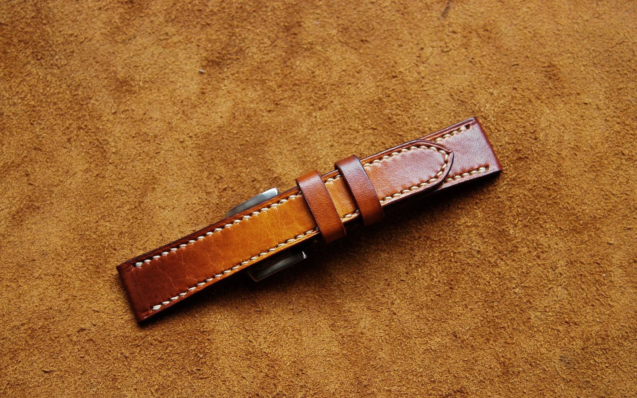 Vintage patina watch strap, Patina leather strap - 7strap.com
