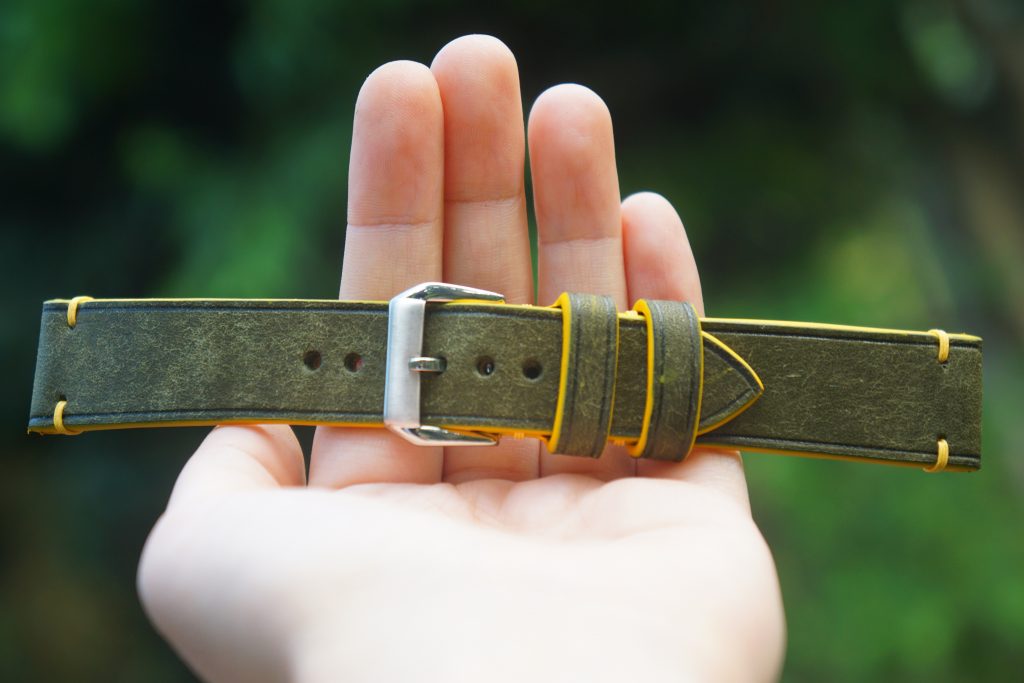 Handmade Patina Leather Watch Strap | 7Strap